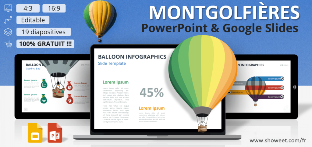 Modèles Gratuits de Formes & Objets pour PowerPoint et Google Slides