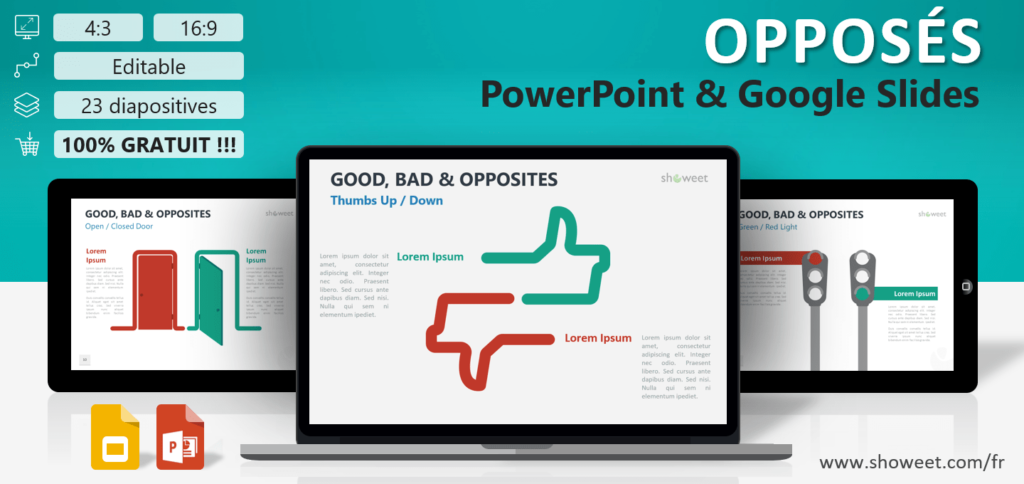 Modèles Gratuits de Formes & Objets pour PowerPoint et Google Slides