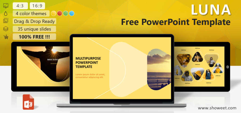 Free Full template Google Slides and PowerPoint templates