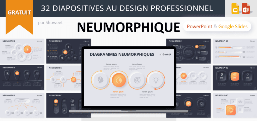 Modèles gratuits Google Slides et PowerPoint Infographie